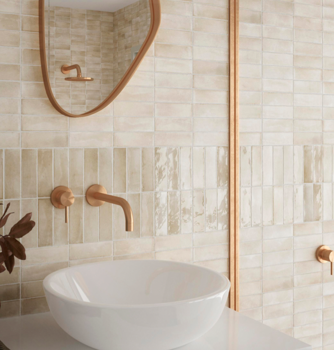 Soco Collection 2x6 subway tiles floor and wall tile – Imperial Tile