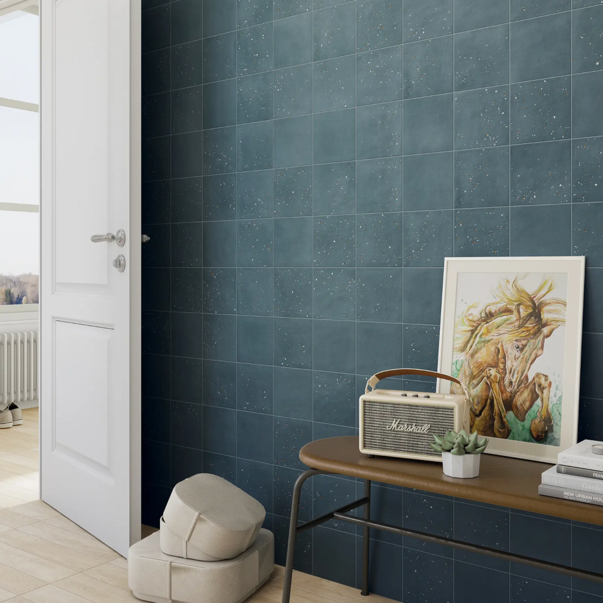 Stardust Ocean Matte 6x6 tile – Imperial Tile