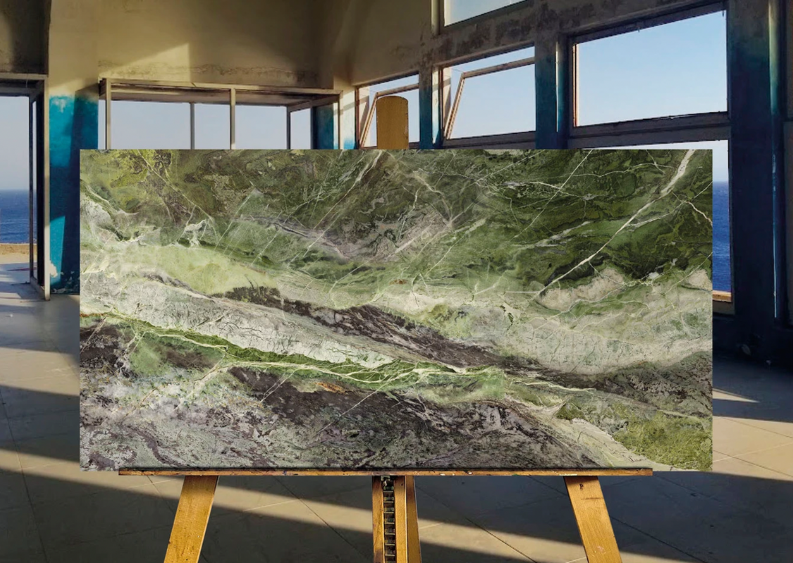 Top Green Sofia Slab – Imperial Tile