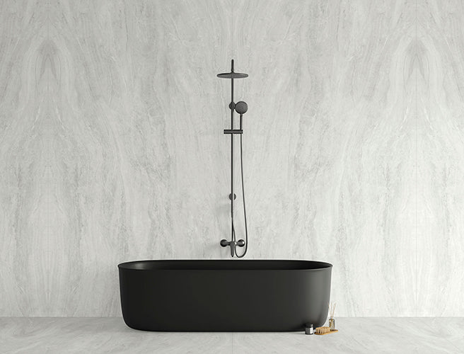 Taj Mahal White Porcelain Slab Glossy | Imperial Tile