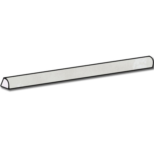 Gleeze Bianco Glossy Quarter Round 0.5X12 – Imperial Tile