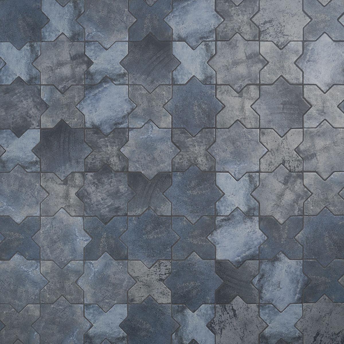 Malta Star & Cross Matte Tile | Imperial Tile