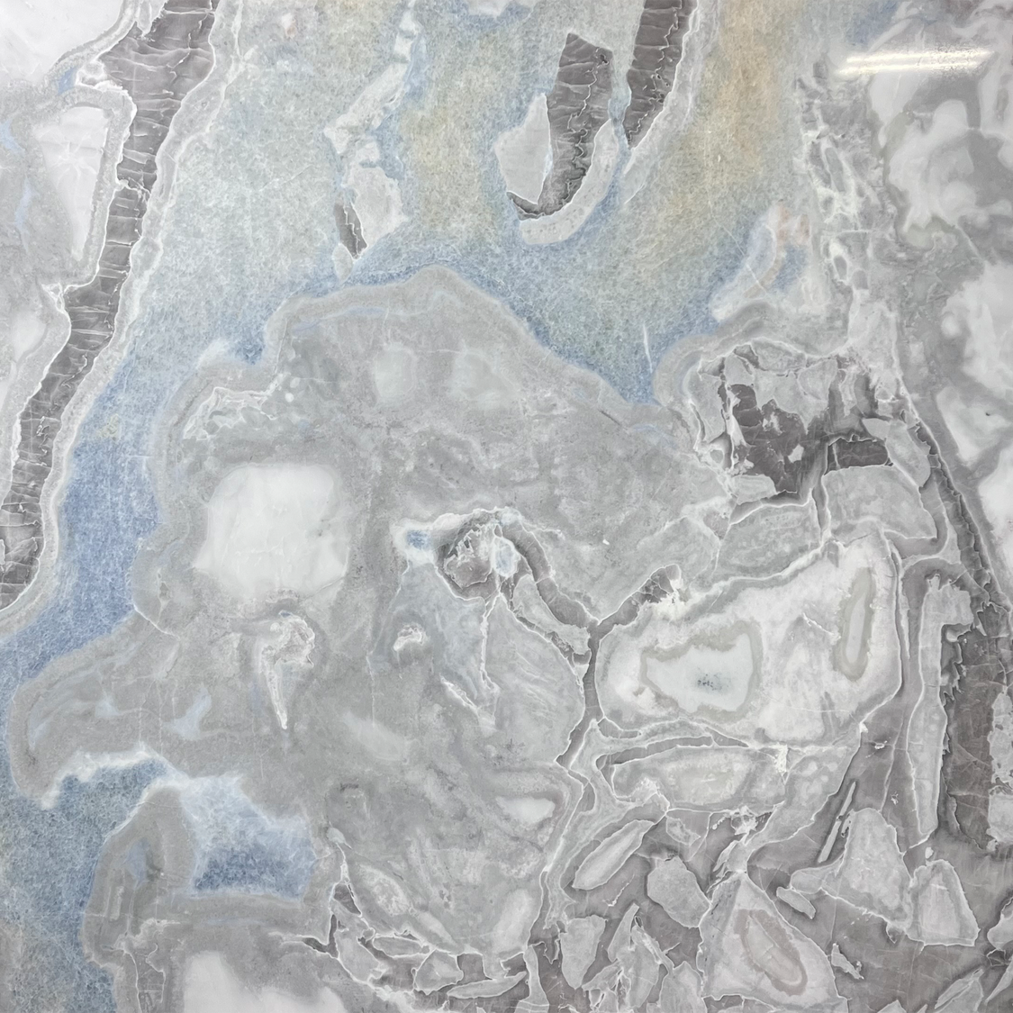 Oyster Azul Marble Polished Slab – Imperial Tile