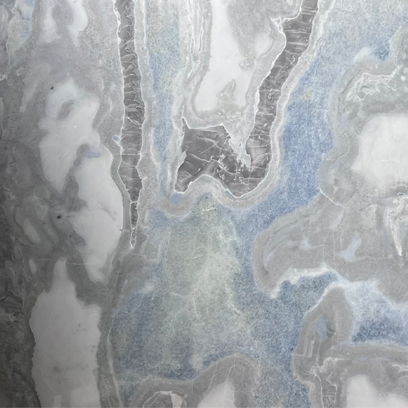 Oyster Azul Marble Polished Slab – Imperial Tile